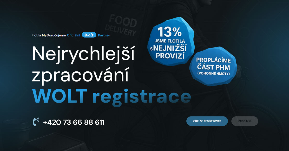 Bolt Food - Flotila MyDoručujeme (Wolt)